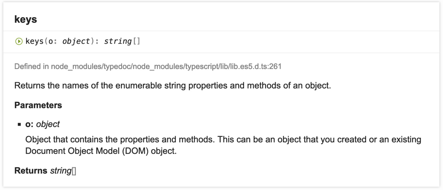 為何無法如預期地在 TypeScript 中使用 Object.keys - May's Notes