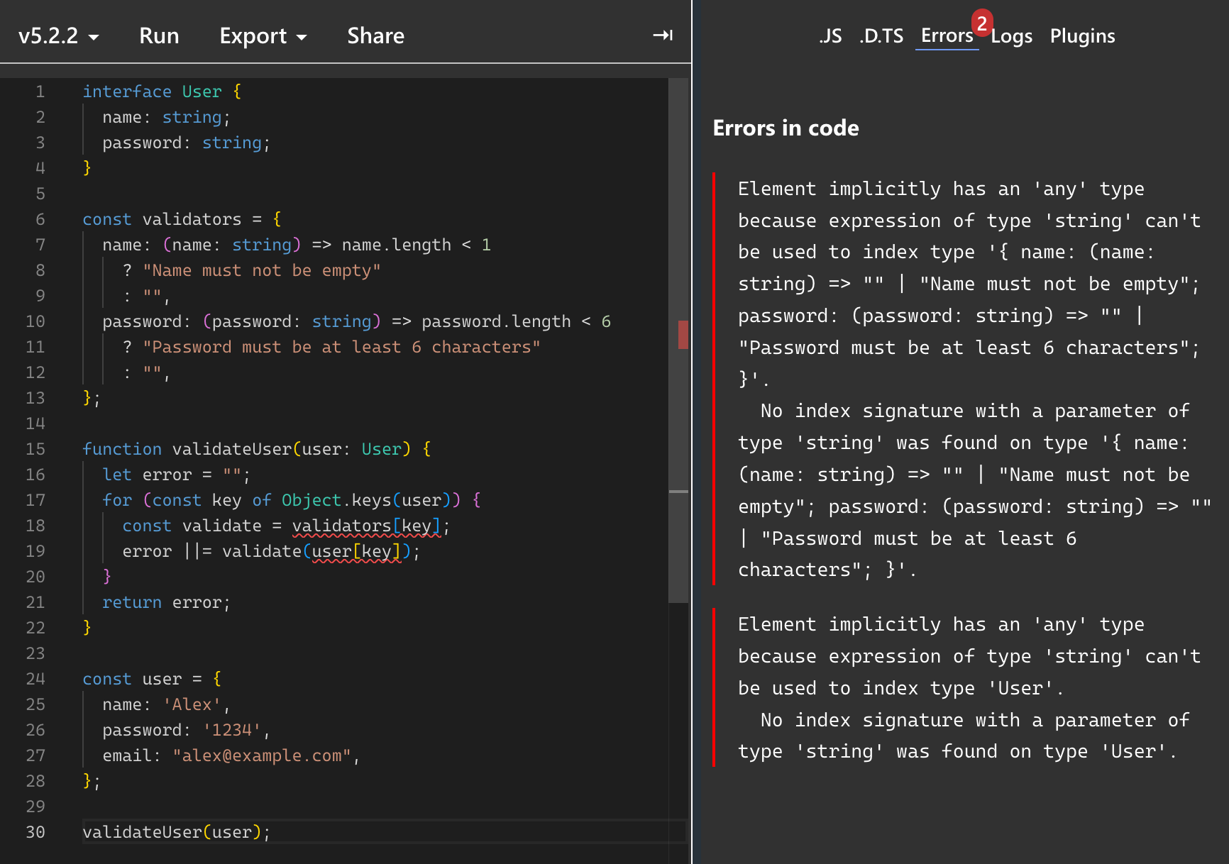 為何無法如預期地在 Typescript 中使用 Objectkeys Mays Notes